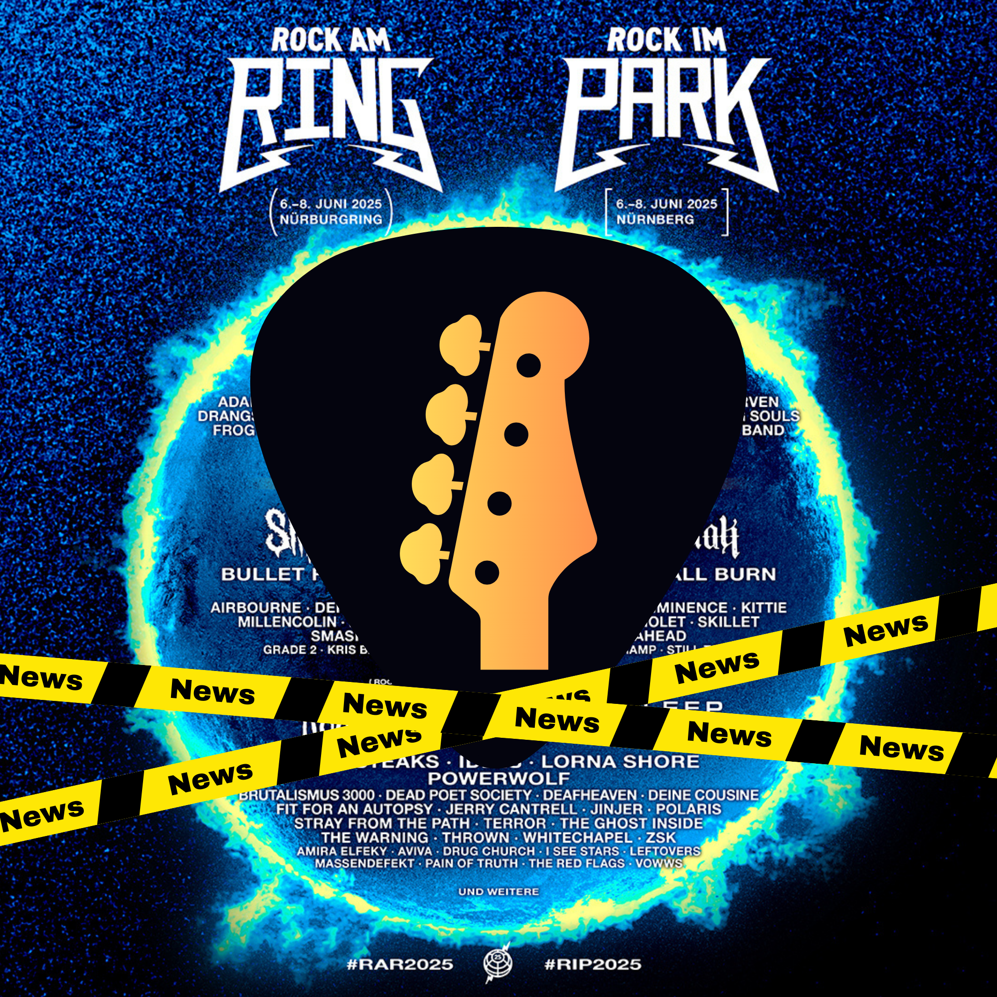 Rock am Ring & Rock im Park 2025: Timetables veröffentlicht
